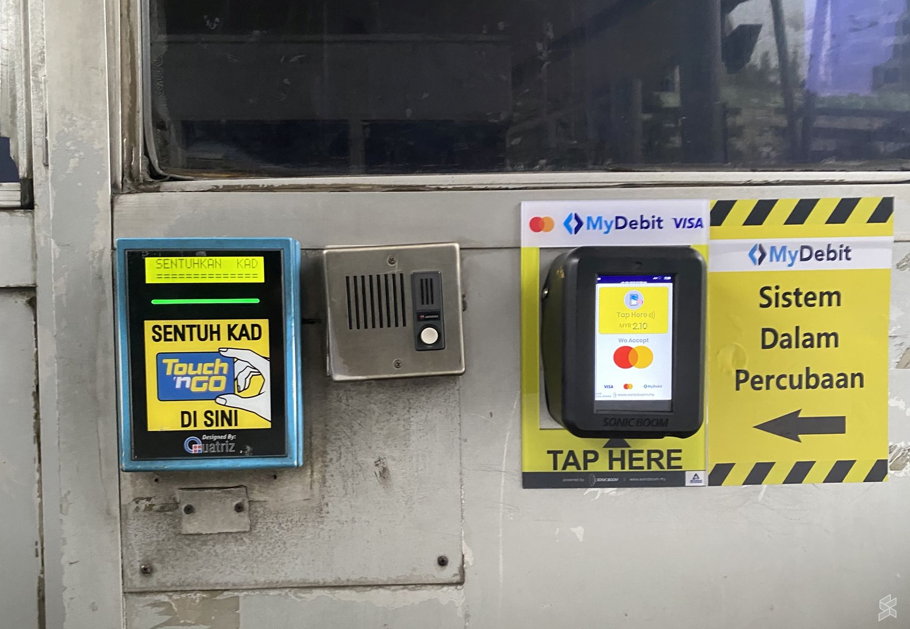 You can finally use credit and debit cards at Penang Bridge