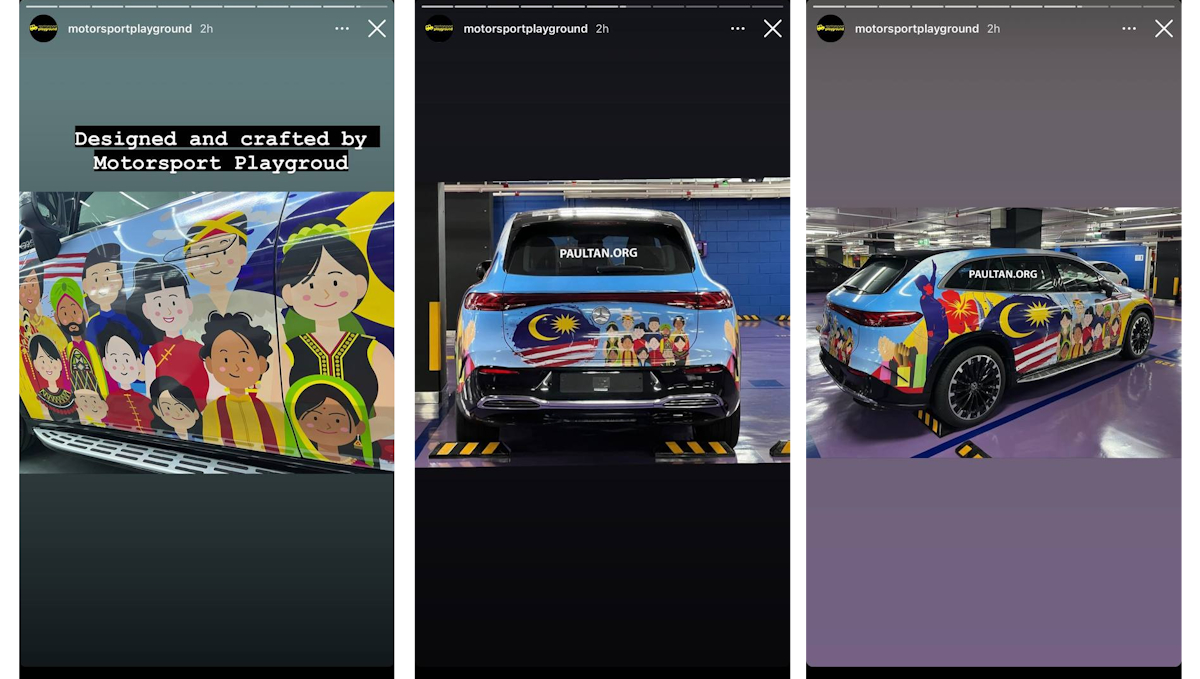 Mercedes EQS SUV is making its first public appearance in Malaysia at ...