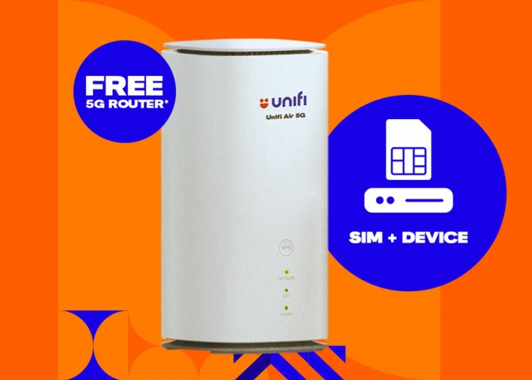 Unifi Air 5G: Unlimited 5G broadband for RM149/month, no termination ...