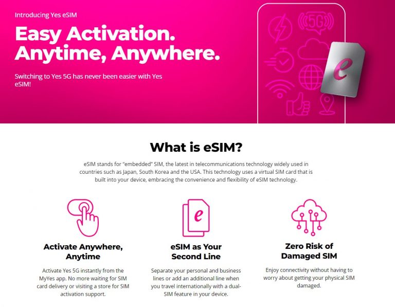 Yes 5G finally offers eSIM. Here's how to switch from a physical SIM ...