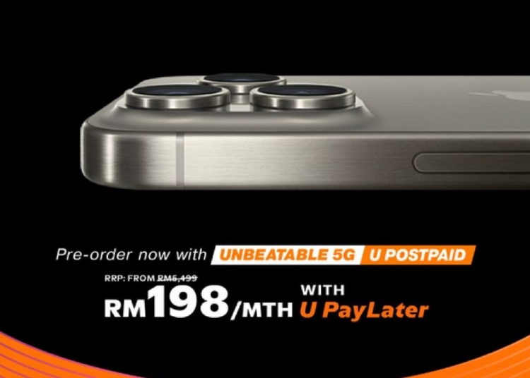 U Mobile offers iPhone 15 from RM156/month, free AirPods or AirTag for ...