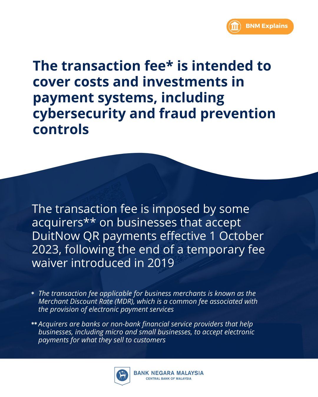 BNM: DuitNow QR transaction fee waived for micro and small businesses ...