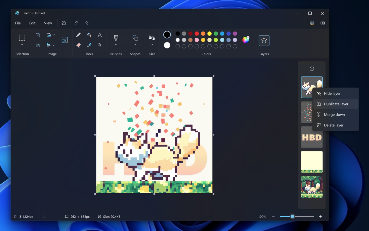 Microsoft Paint will be getting layers, transparency and background ...