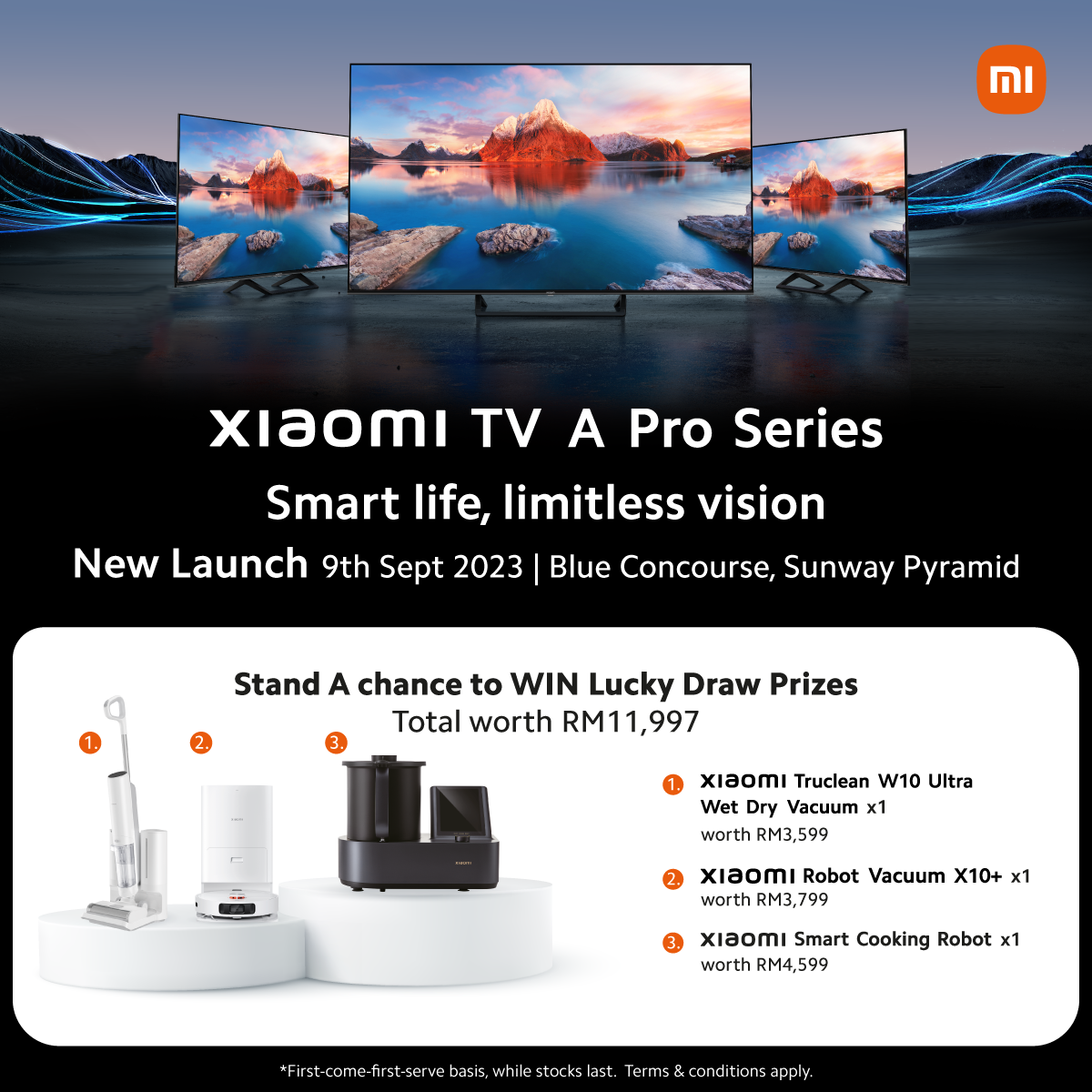 Xiaomi TV A Pro Series Malaysia: New 4K Google TV-powered Smart TVs now available from RM 1,199 ...