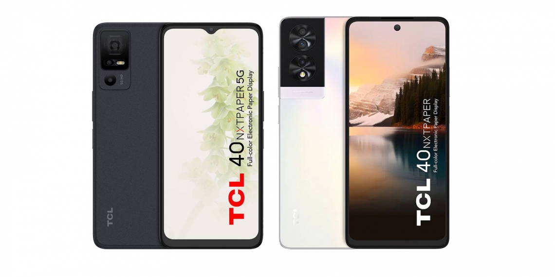 TCL 40 NXTPAPER series is a smartphone with a paper-like matte display ...
