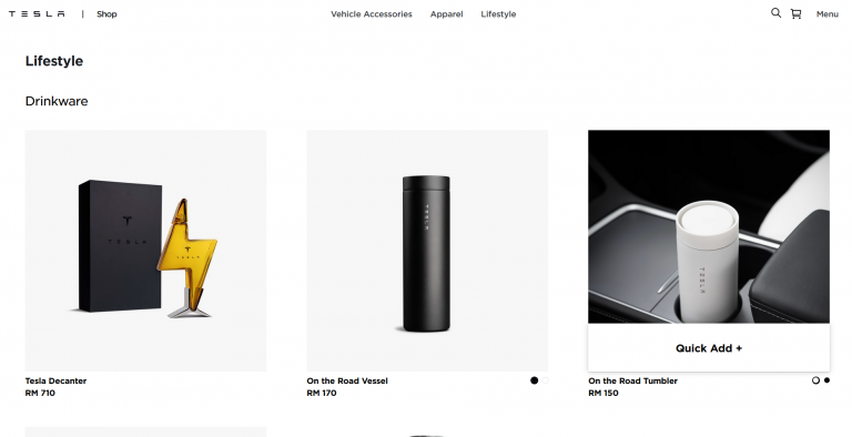 Tesla Online Store: Tesla Merchandise now available in Malaysia ...