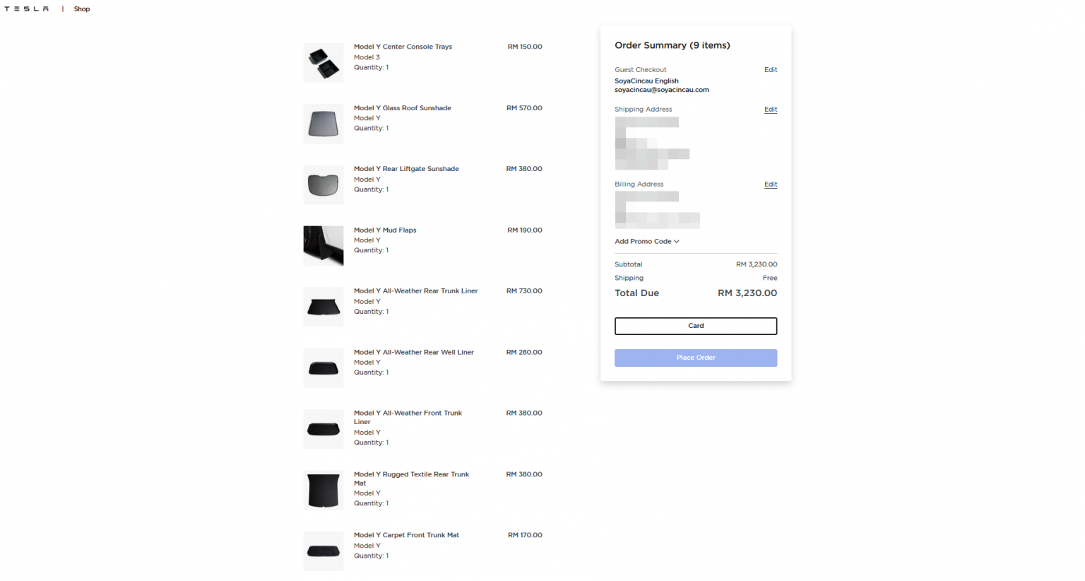 Tesla Online Store: Tesla Merchandise now available in Malaysia ...