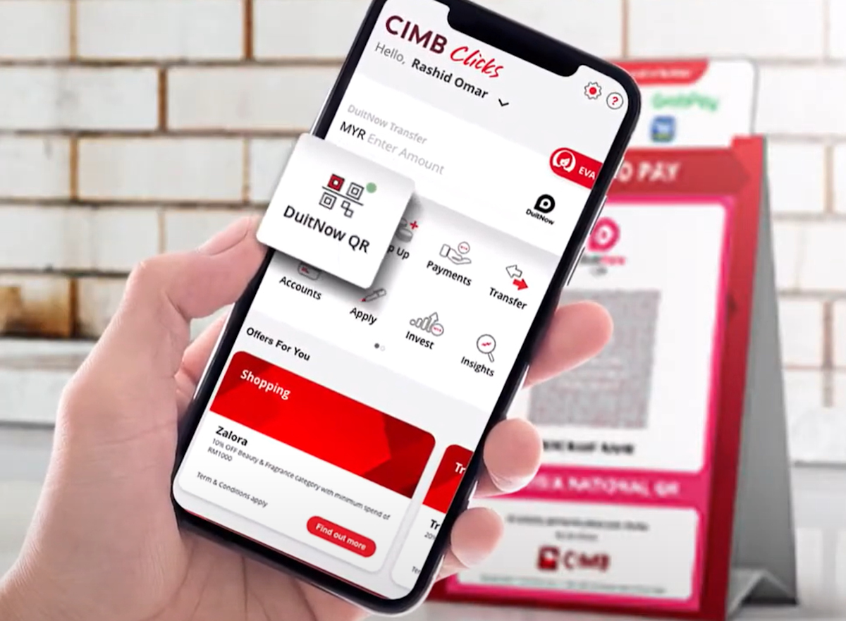 DuitNow QR: CIMB to retain zero transaction fees for merchants until 31 Dec 2023 - SoyaCincau