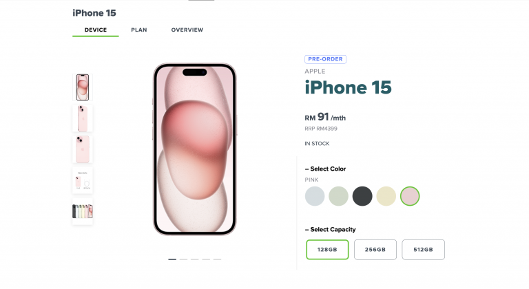 Maxis offers iPhone 15 on Zerolution contract from RM111/month, iPhone ...