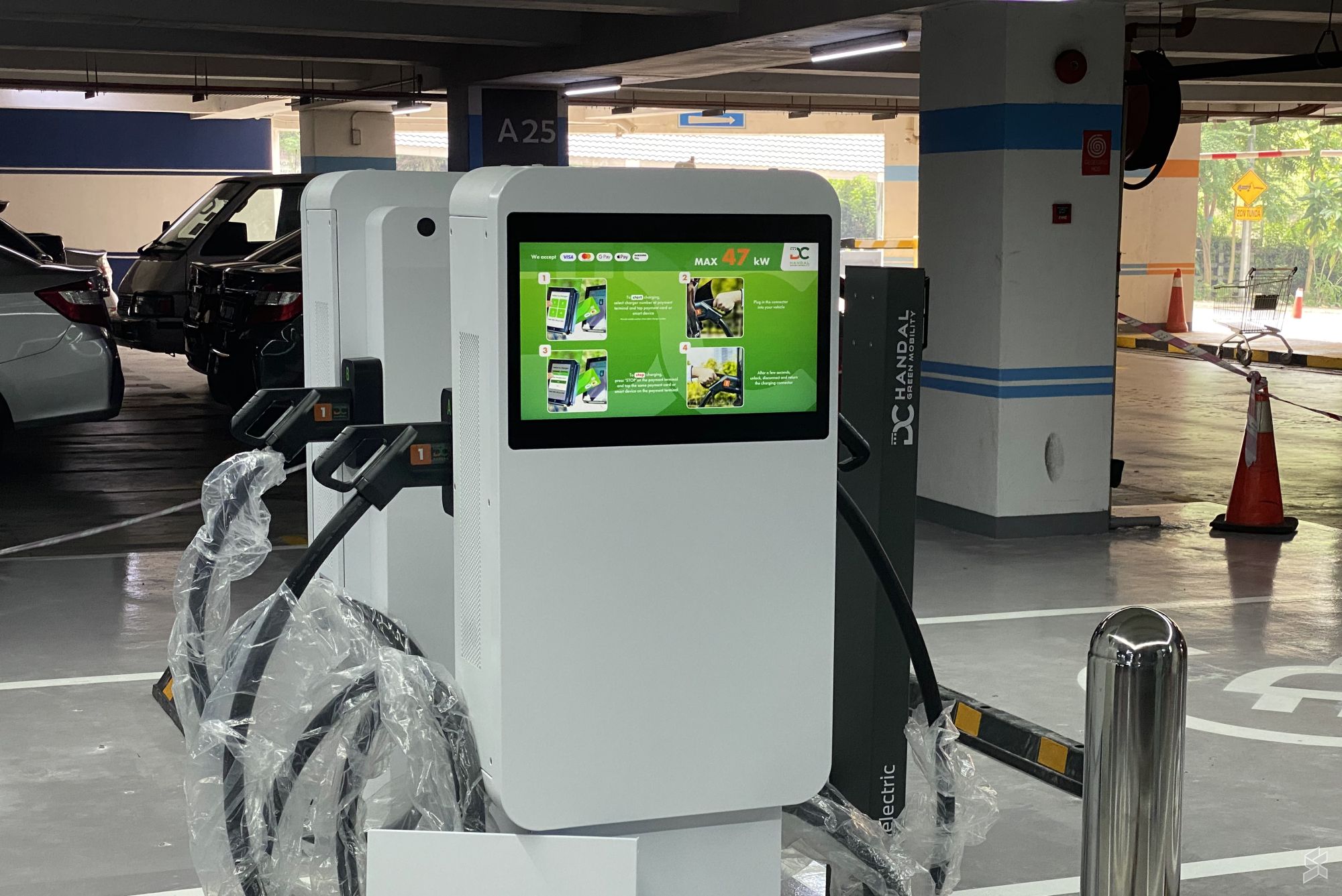 DC Handal's EV Chargers at Bamboo Hills and UOA Business Park are now ...