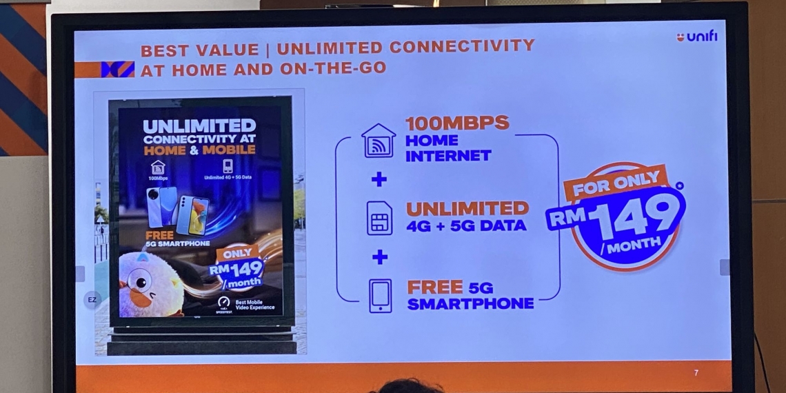 Unifi offers fibre broadband, unlimited 5G postpaid and free 5G phone ...