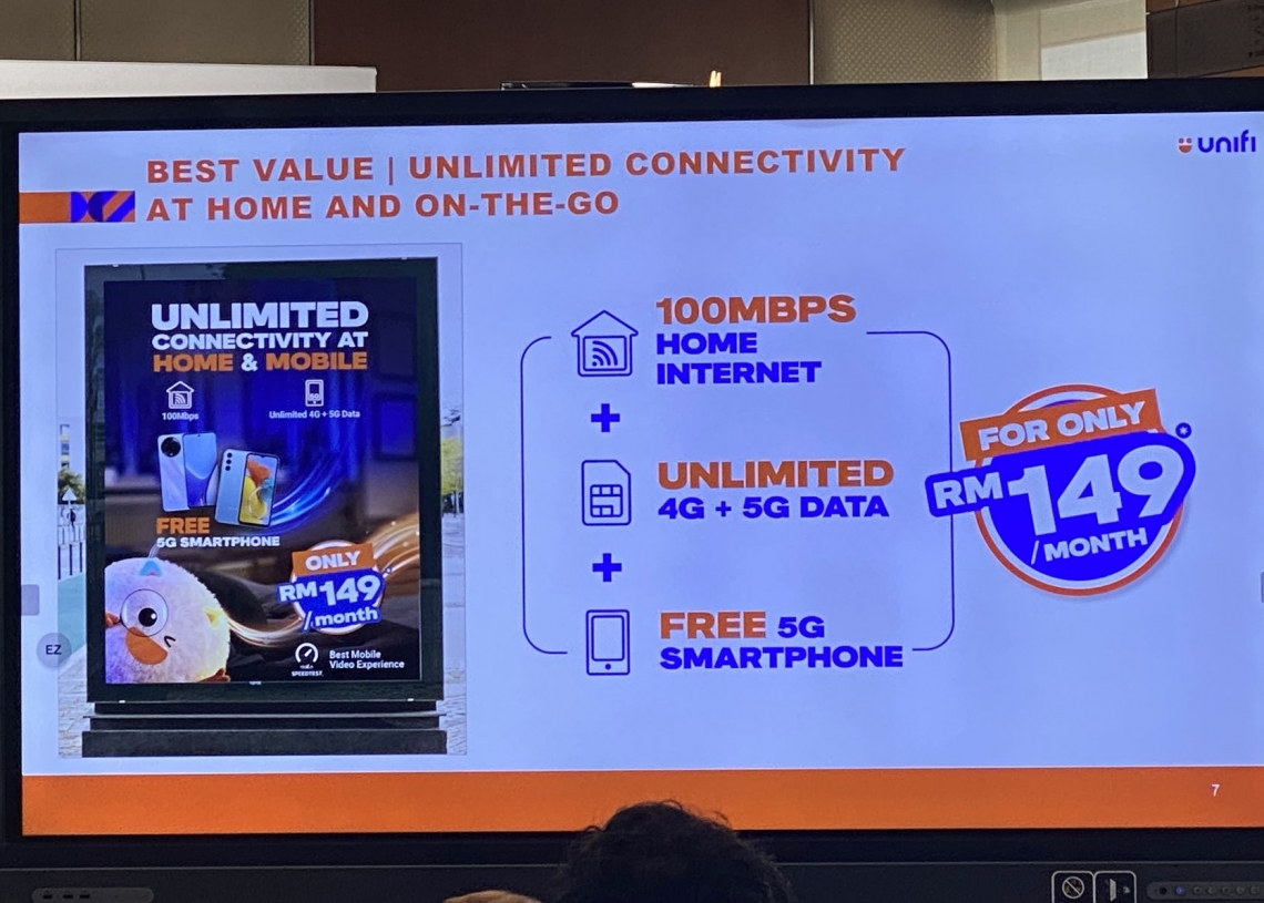 Unifi offers fibre broadband, unlimited 5G postpaid and free 5G phone from RM149/month - SoyaCincau