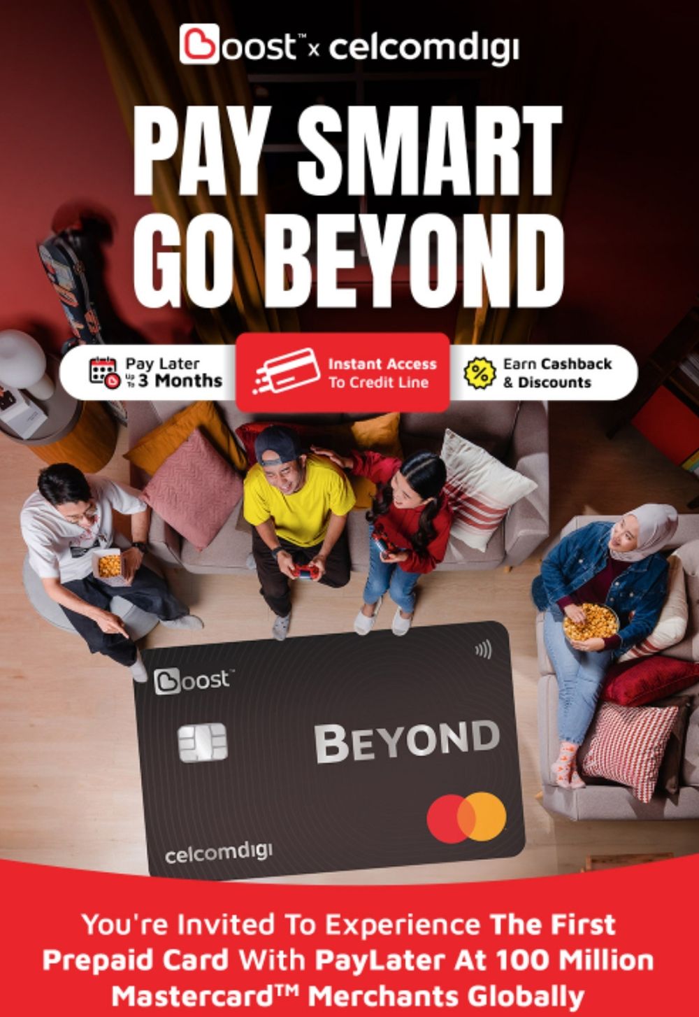 CelcomDigi x Boost Beyond: Malaysia's first prepaid card with Buy Now ...