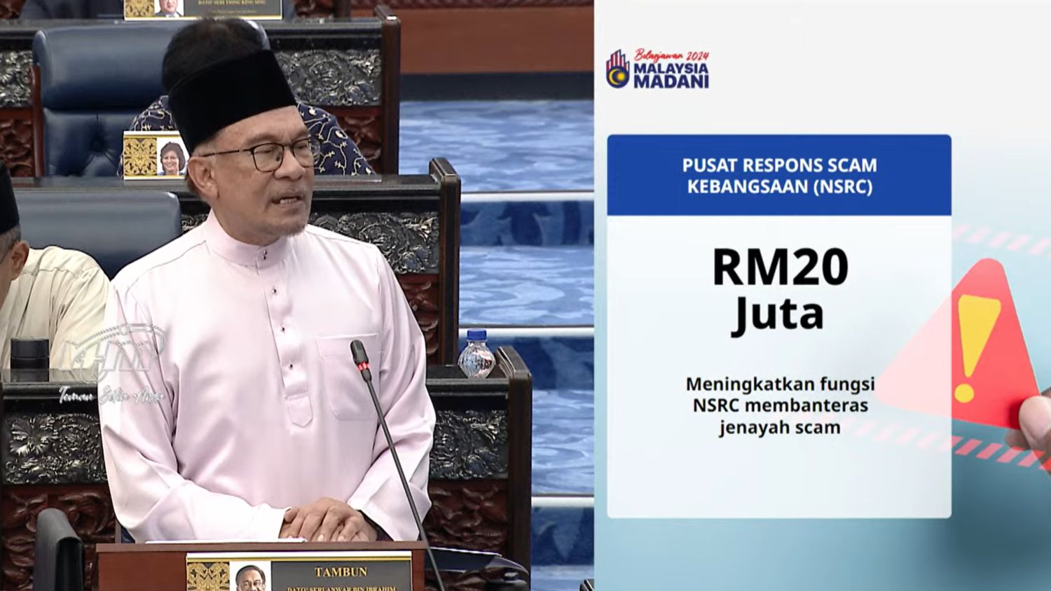Budget 2024: RM20 million allocated to NSRC to fight scams - SoyaCincau