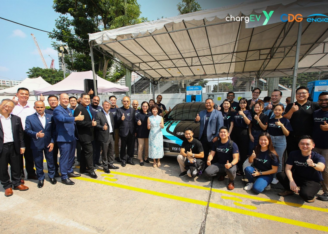 ChargEV expands EV roaming in Singapore via CDG Engie network - SoyaCincau