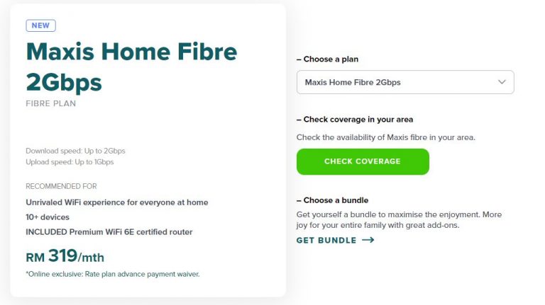 Maxis introduces 2Gbps Home Fibre Broadband, first to bundle WiFi 6E ...