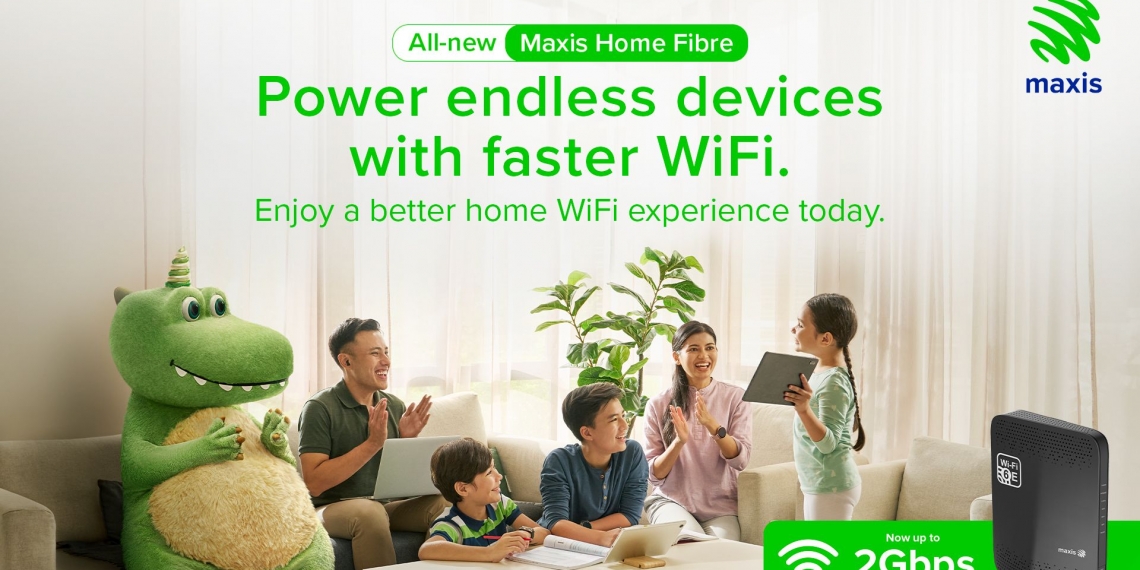 Maxis introduces 2Gbps Home Fibre Broadband, first to bundle WiFi 6E ...