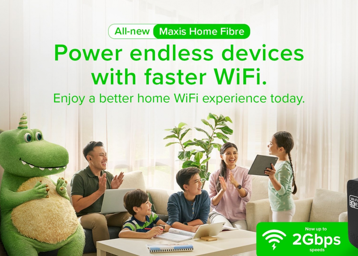 Maxis introduces 2Gbps Home Fibre Broadband, first to bundle WiFi 6E ...