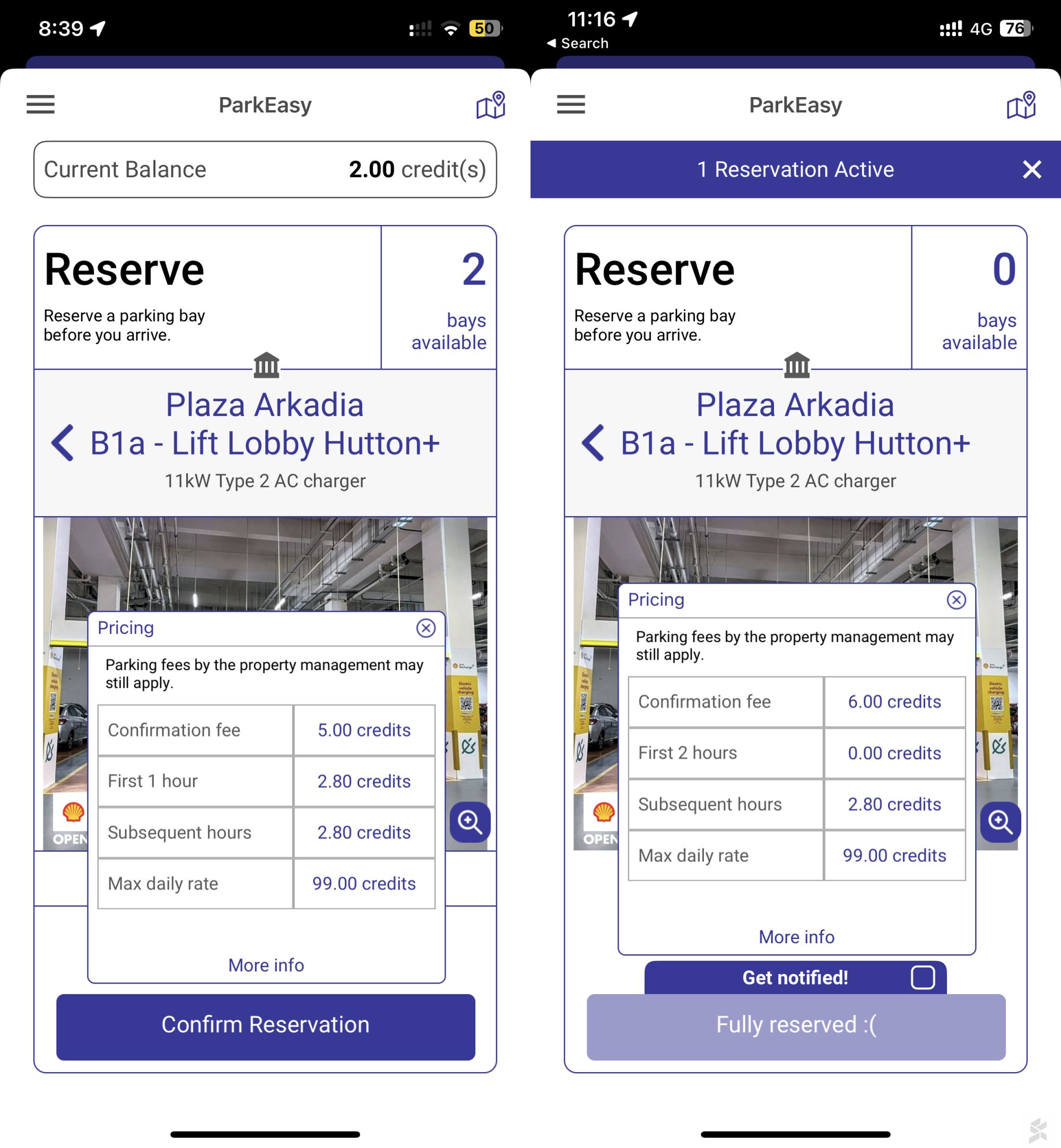 ParkEasy implements kWh pricing and idle fees for Shell Recharge AC ...