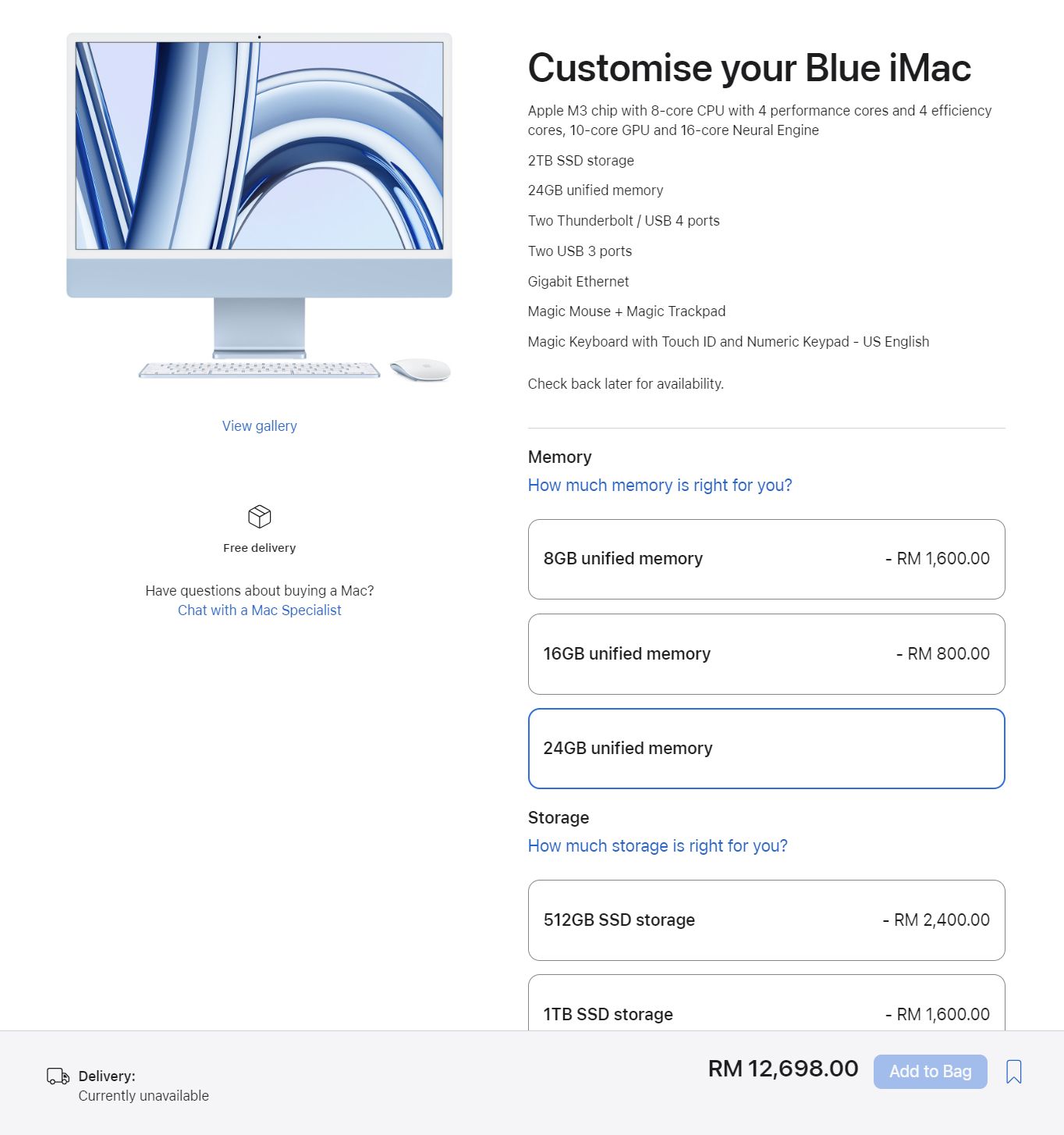 M3 iMac 2023 Malaysia: Here's the official pricing for Apple's updated ...
