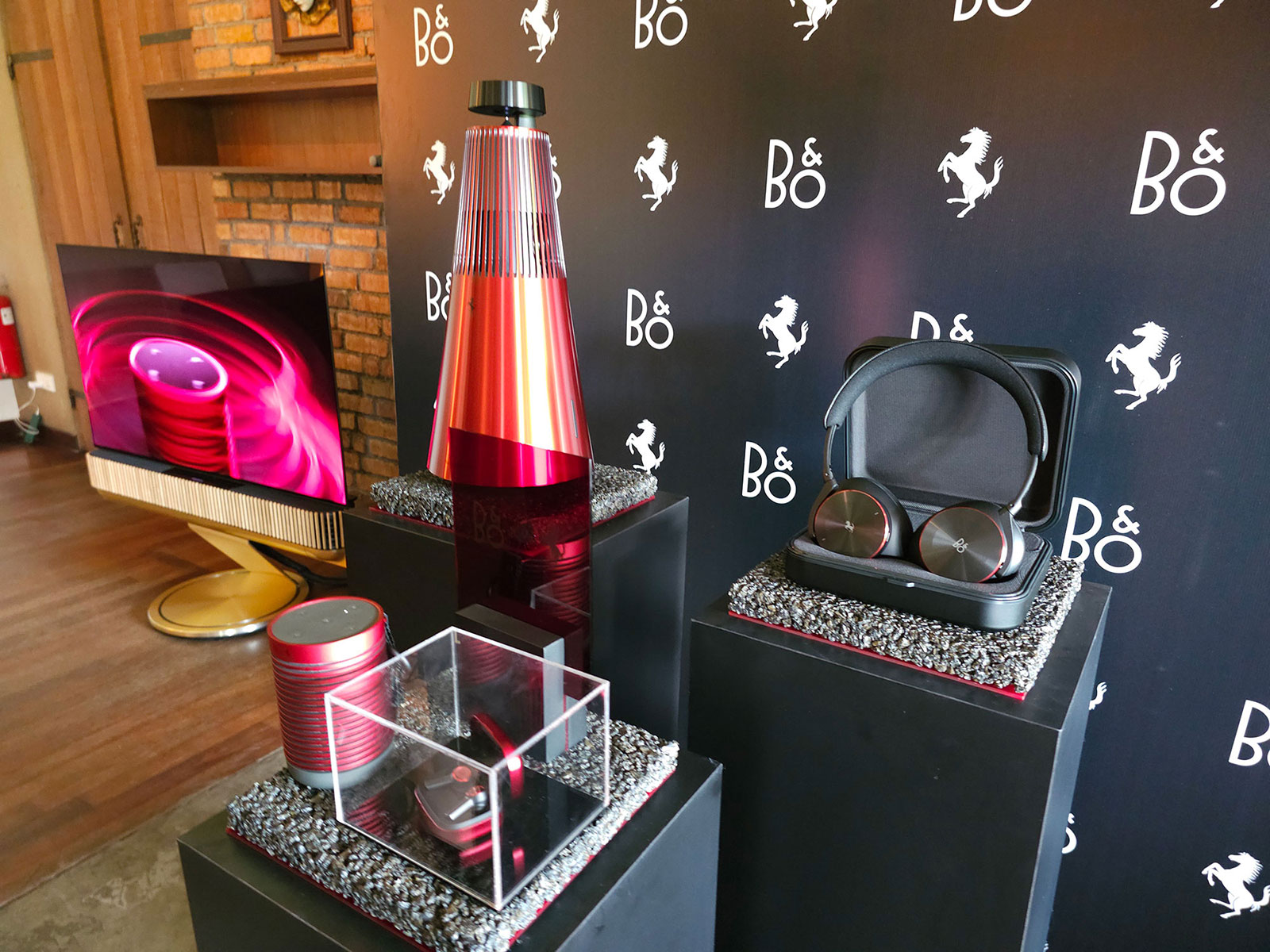 Bang & Olufsen paints Malaysia red with the new Ferrari collaboration ...