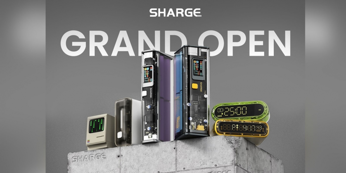 Sharge’s transparent power banks finally in Malaysia: Up to 130W output ...