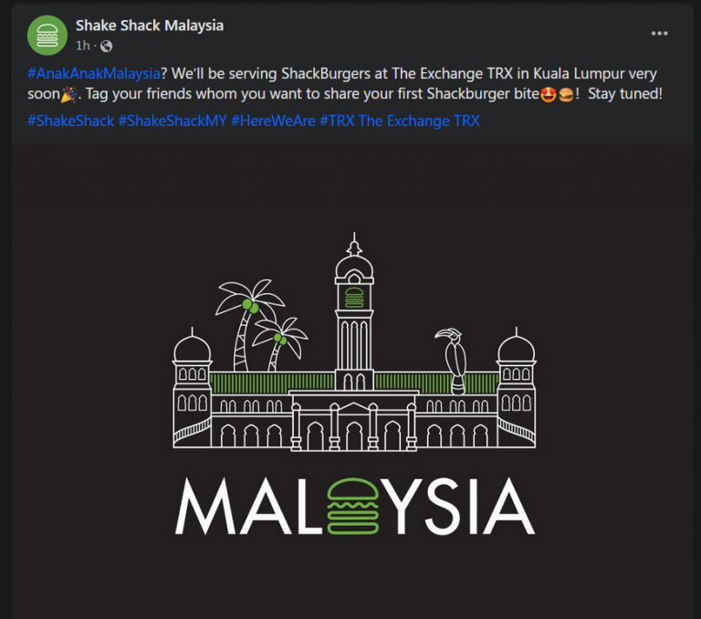 Malaysia's first Shake Shack opening at The Exchange, TRX in Kuala Lumpur