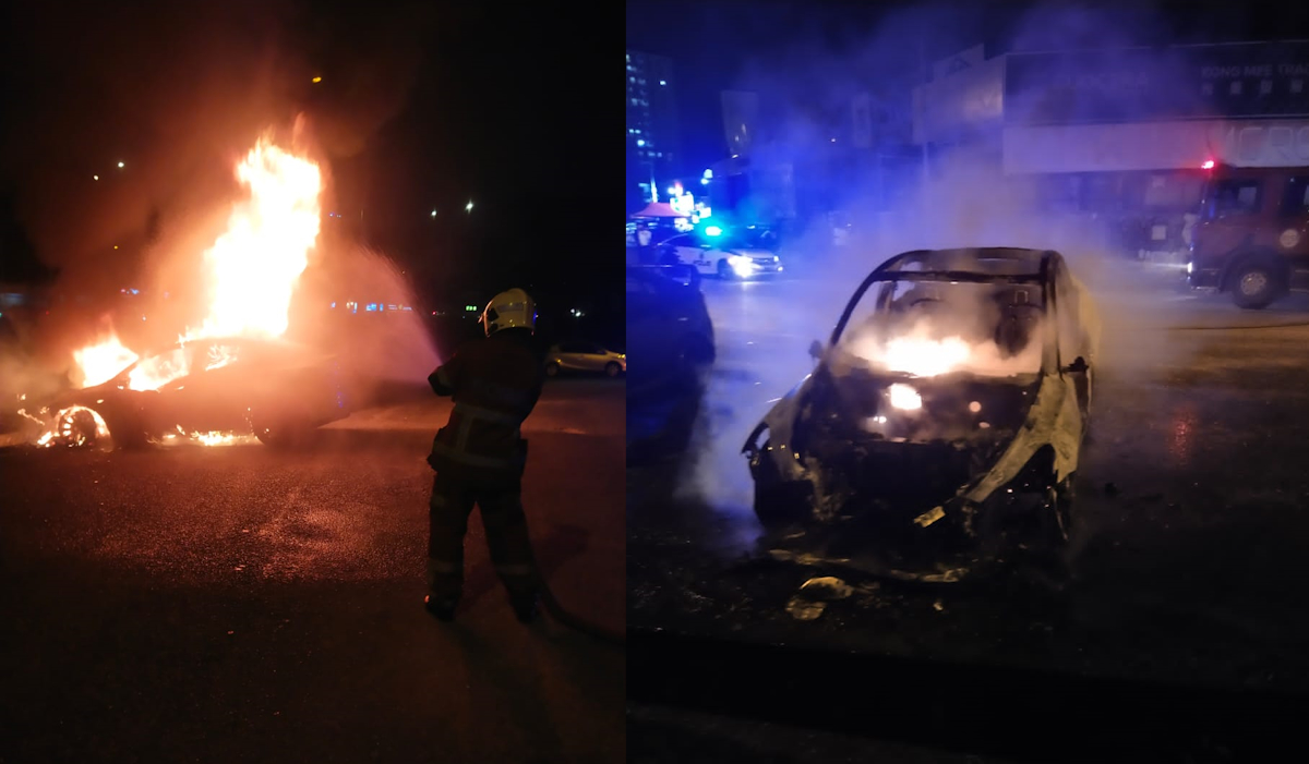 Bomba Malaysia confirms Tesla fire incident in Puchong - SoyaCincau