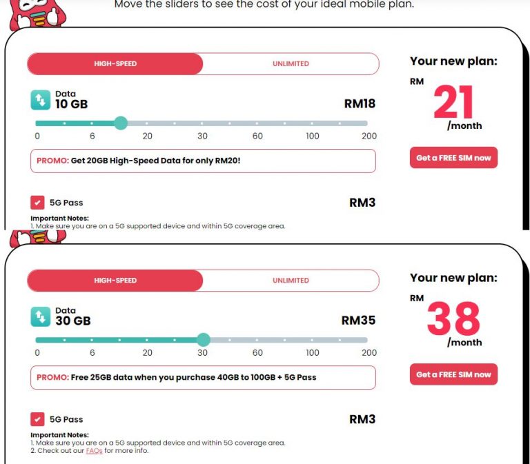 Yoodo offers 65GB high-speed data with 5G access for RM41/month ...