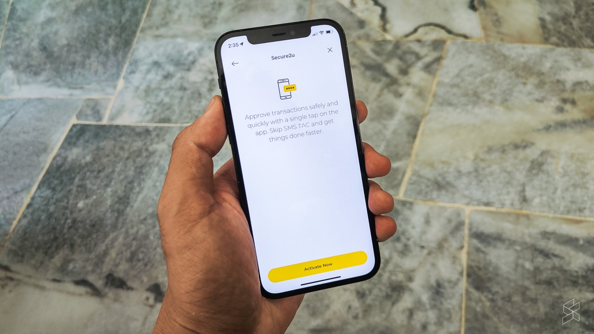 Maybank has rolled out a new security measure for Secure2u activation ...