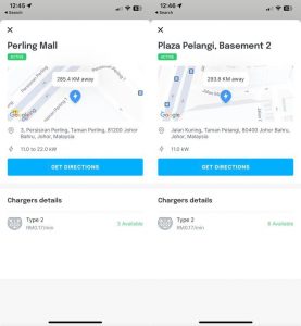 Gentari installs EV chargers at four shopping malls in JB