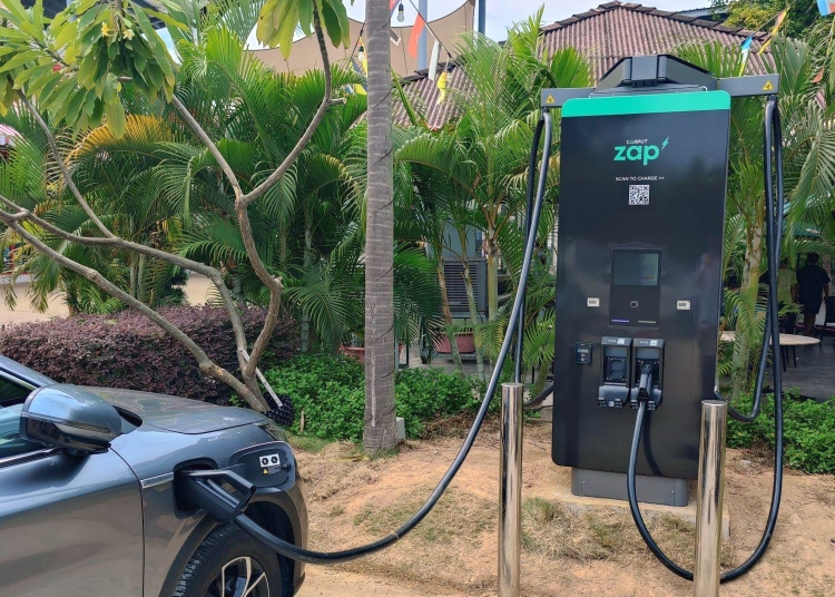 New World Park Penang 120kW DC Charger by Carput Zap