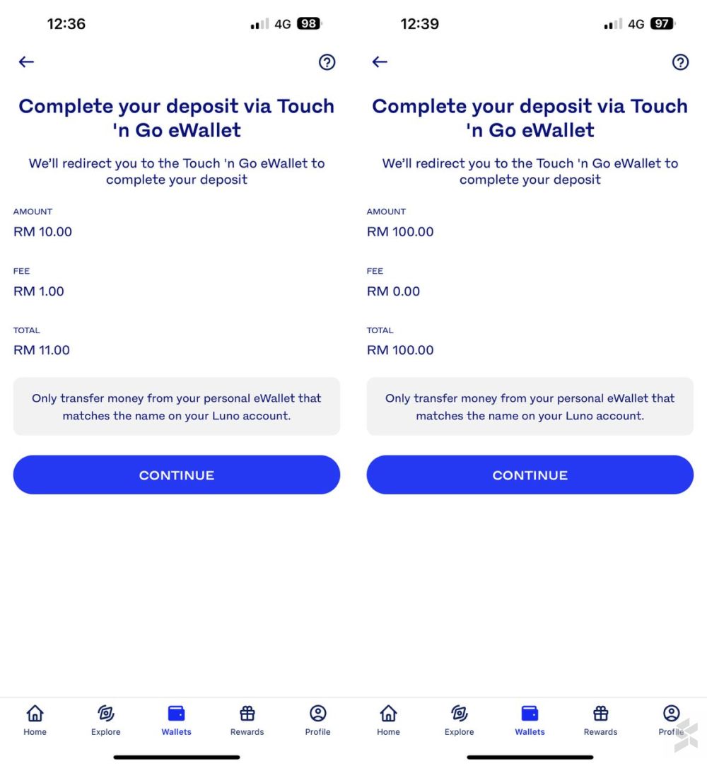 Luno now accepts Touch 'n Go eWallet for account deposit - SoyaCincau