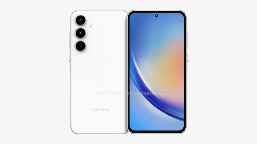 Samsung Galaxy A35 renders leaked, showing subtle new bump around ...