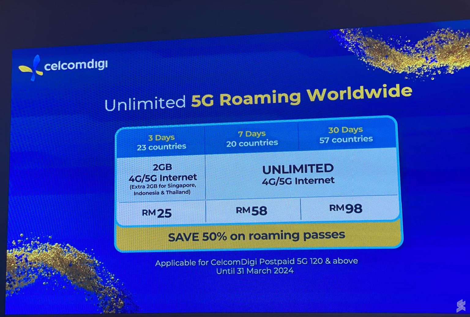 CelcomDigi new Postpaid 5G plans with different speed cap