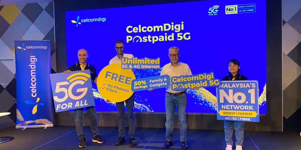 CelcomDigi new Postpaid 5G plans with different speed cap