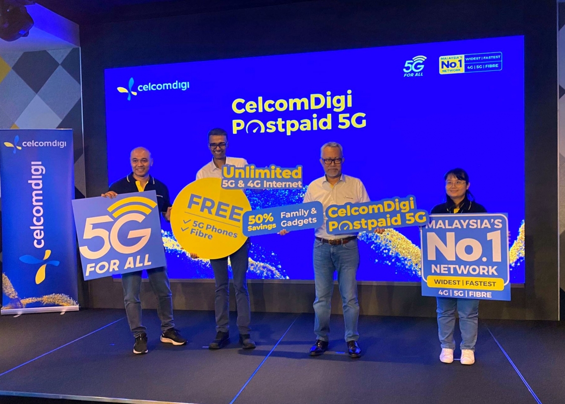 CelcomDigi new Postpaid 5G plans with different speed cap