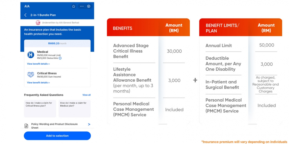 Buy health insurance with Insure360 on Touch 'n Go eWallet