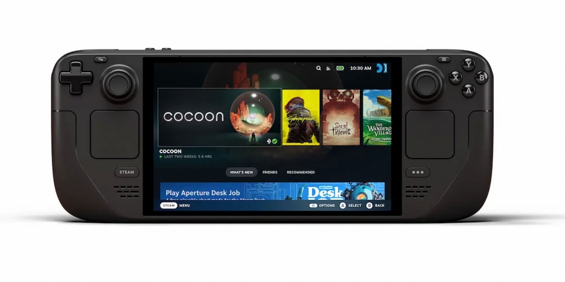 Valve upgrades the Steam Deck with OLED screen and longer battery