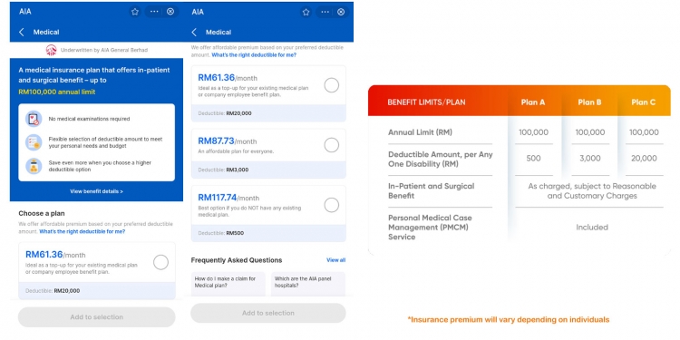 Buy health insurance with Insure360 on Touch 'n Go eWallet