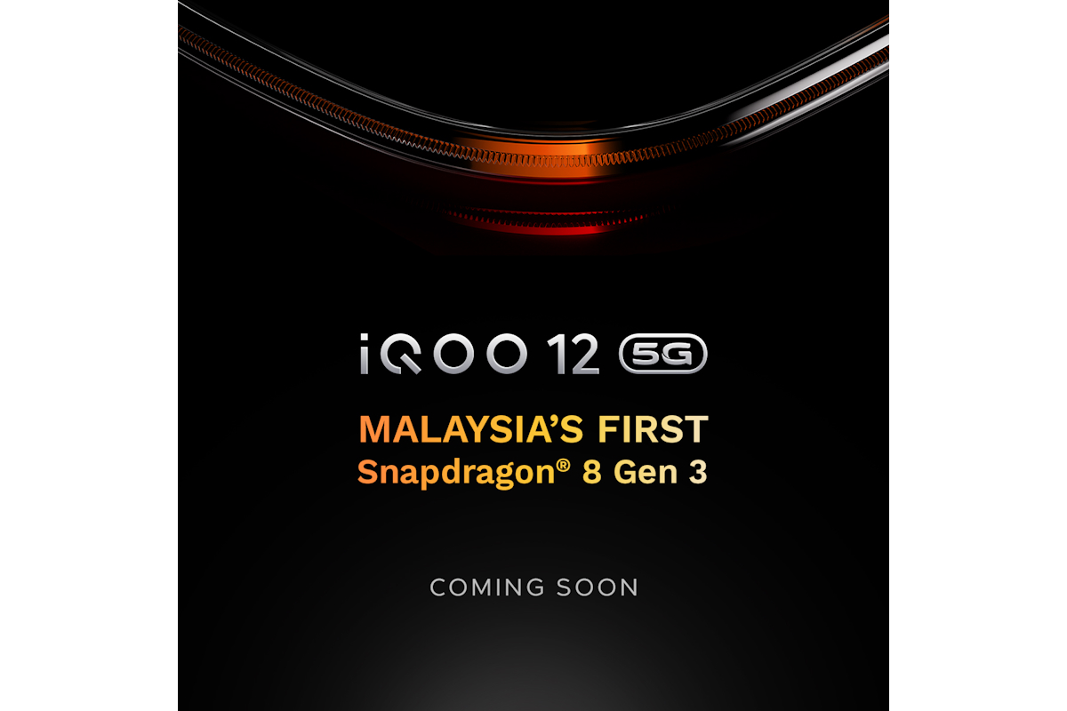 iQoo 12: Malaysia's first Snapdragon 8 Gen 3 smartphone is launching ...