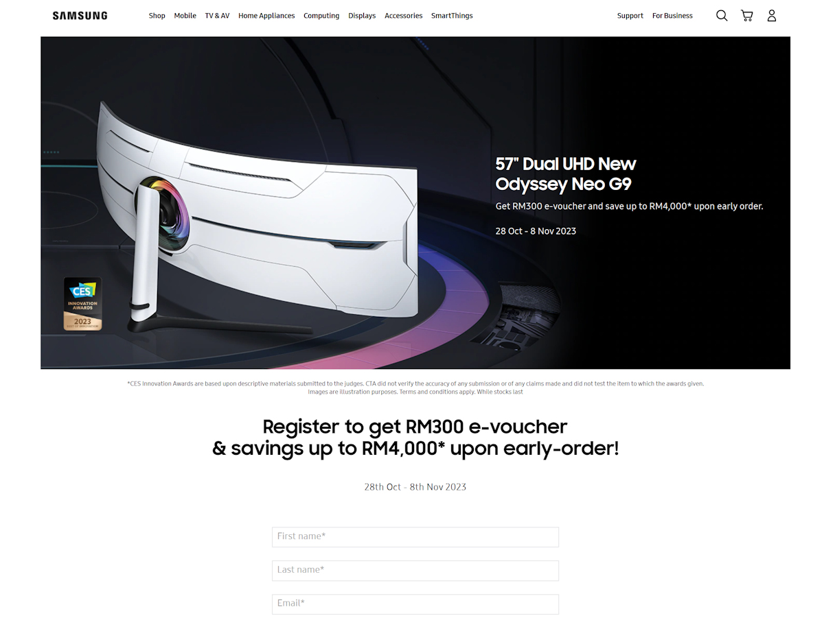 Samsung Odyssey Neo G9 57 Malaysia: Here's how you can get the dual UHD ...