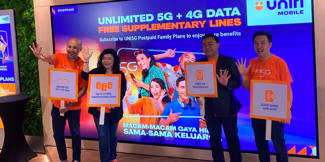 Unifi Mobile introduces new Uni5G family plans with up to 3 free supplementary lines - SoyaCincau