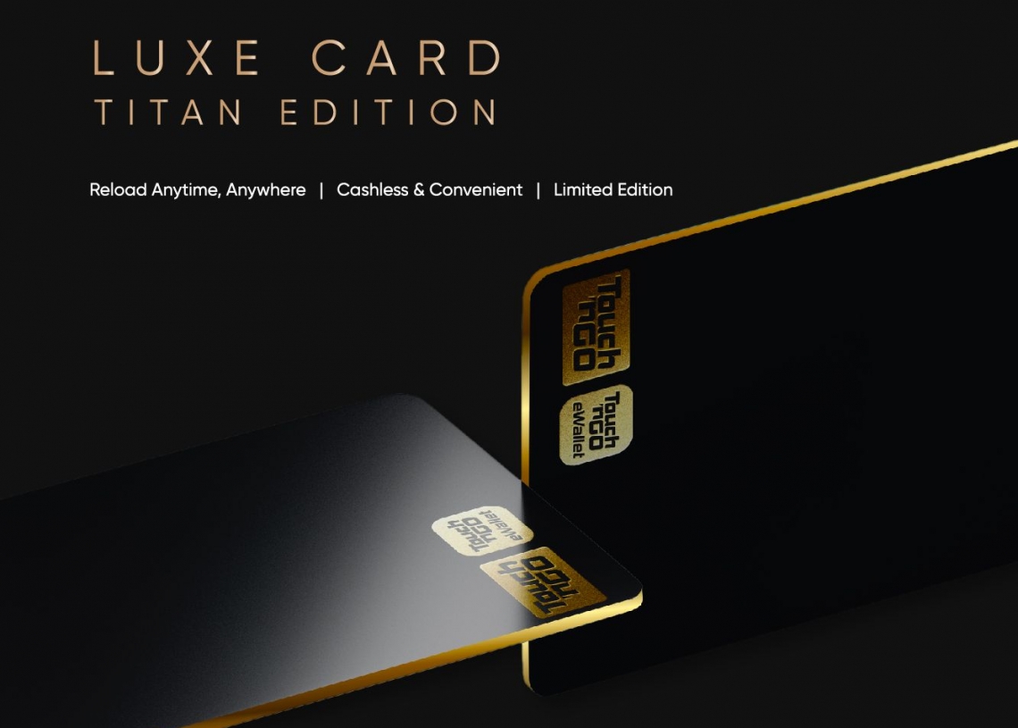 Touch 'n Go introduces sleek-looking LUXE Card Titan Edition - SoyaCincau
