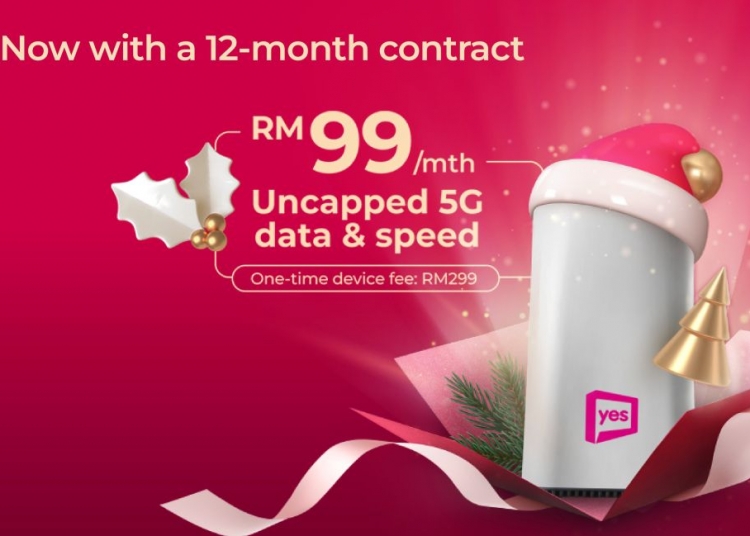 Yes 5G Wireless Broadband now with 12-month router bundle