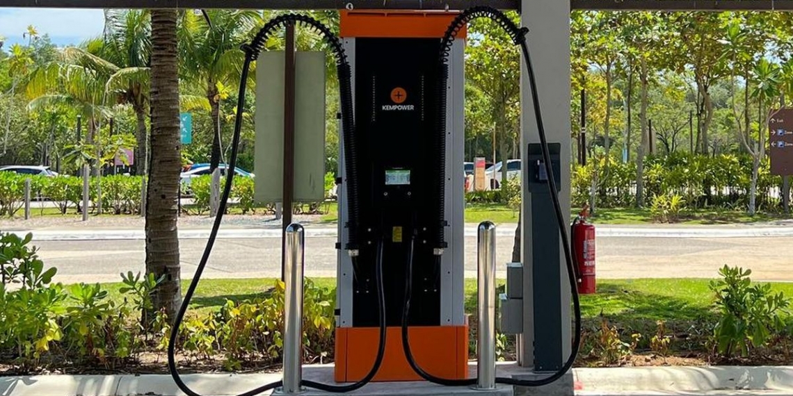 DC Handal new 200kW EV Charger at Desaru Coast Riverside