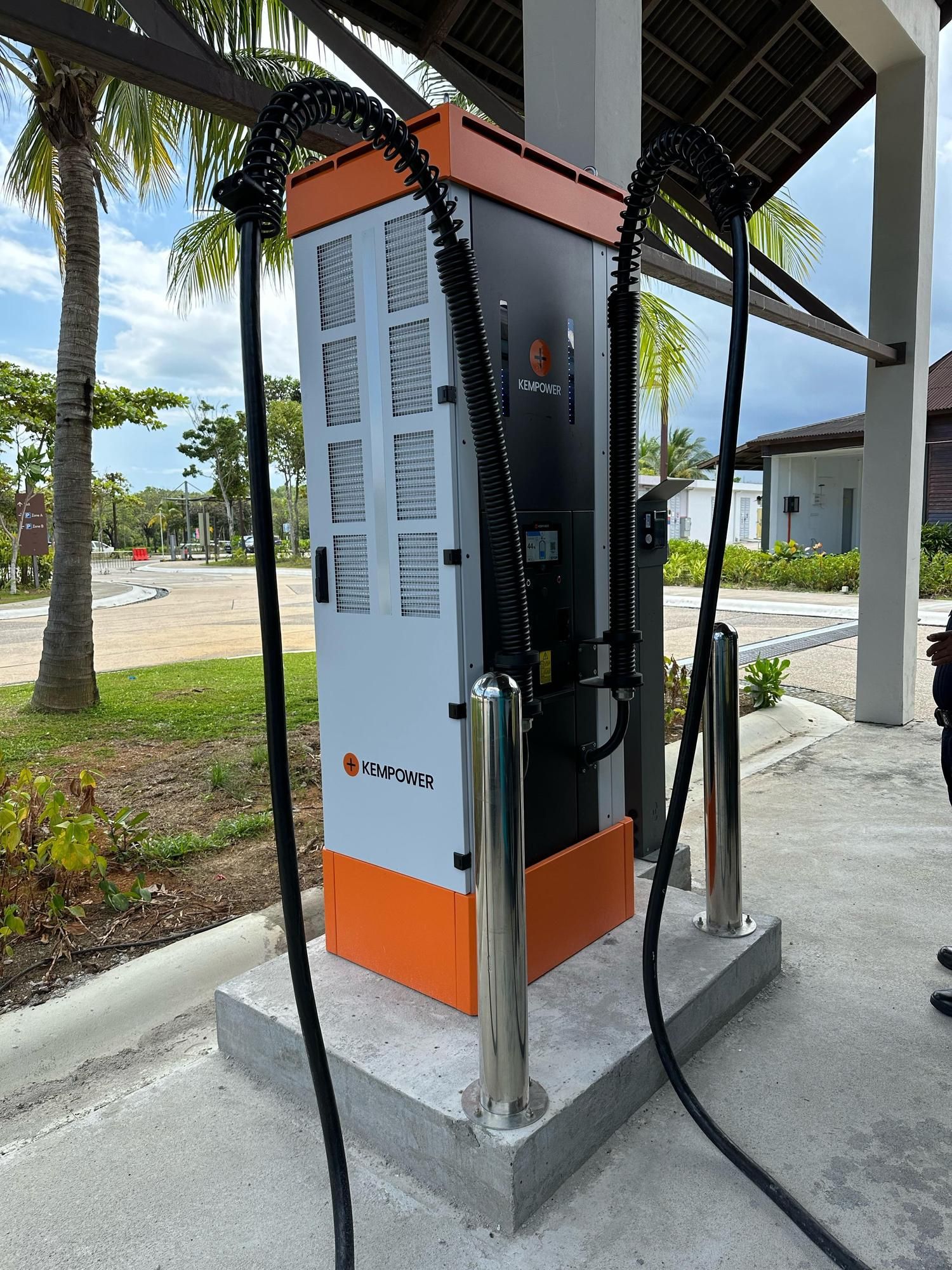DC Handal new 200kW EV Charger at Desaru Coast Riverside