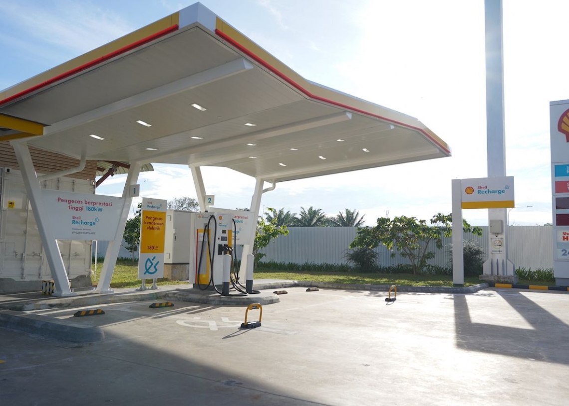 Shell Recharge EV chargers on PLUS highway now priced by kWh