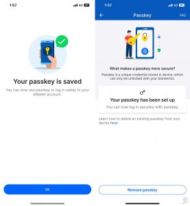 Touch 'n Go eWallet begins rolling out PassKey authentication, Face ID for payment - SoyaCincau