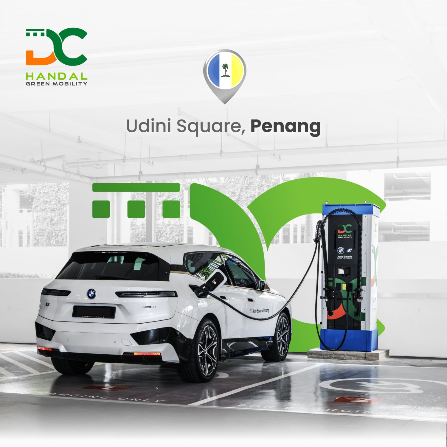 DC Handal new DC charger at Udini Square, Gelugor, Penang